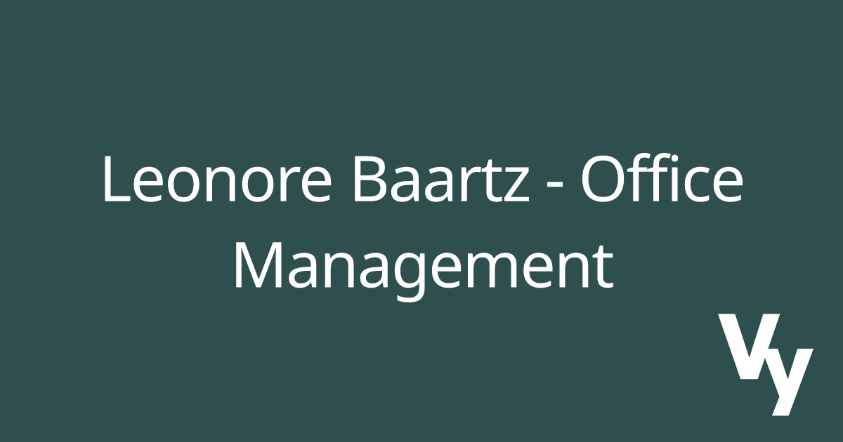 Leonore Baartz | Vy Rechtsanwälte